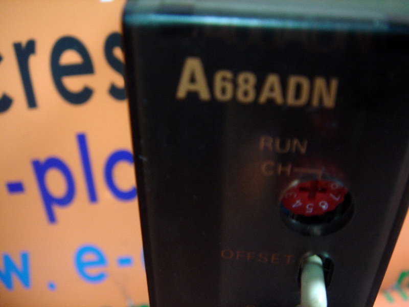 MITSUBISHI A68ADN INPUT MODULE ANALOG 8CHANNEL - PLC DCS SERVO Control MOTOR POWER SUPPLY IPC ROBOT